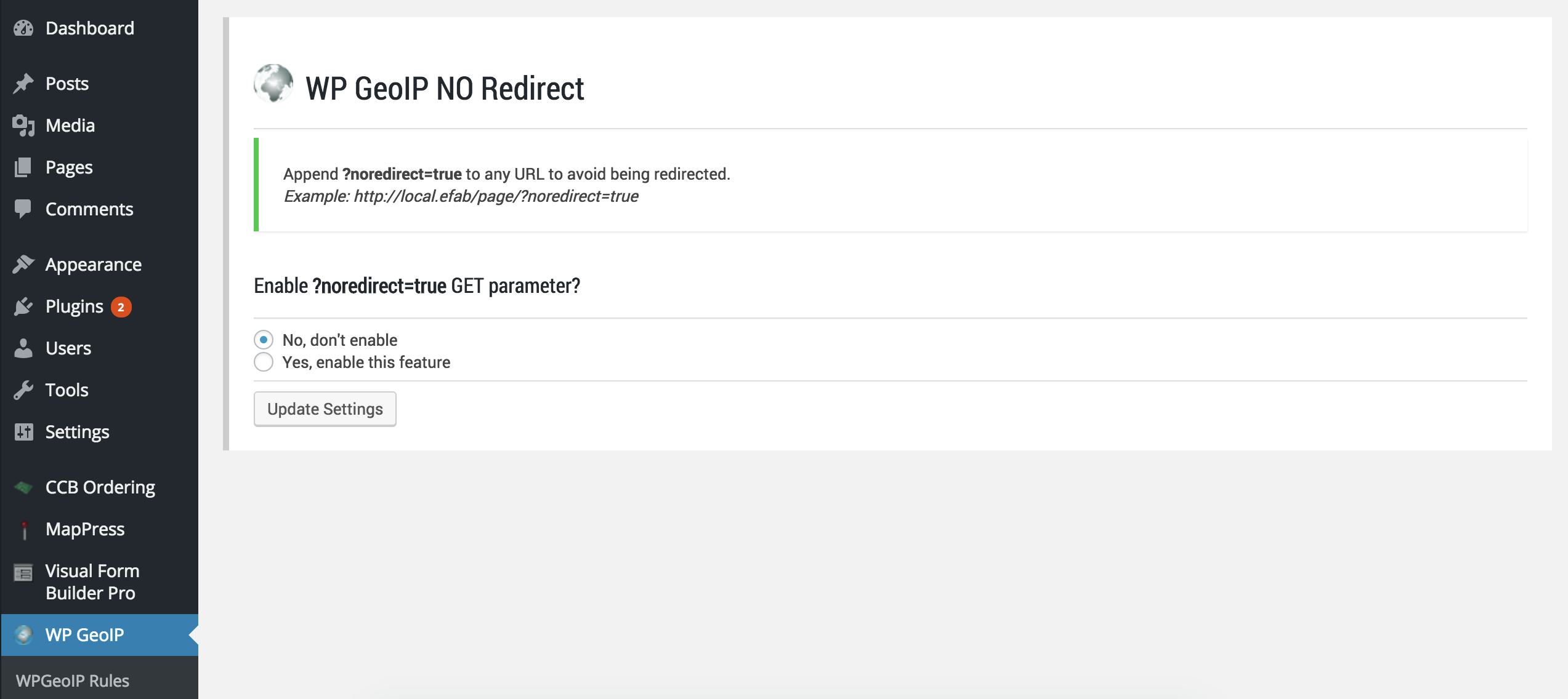 WP GeoIP Country Redirect by crivion | CodeCanyon